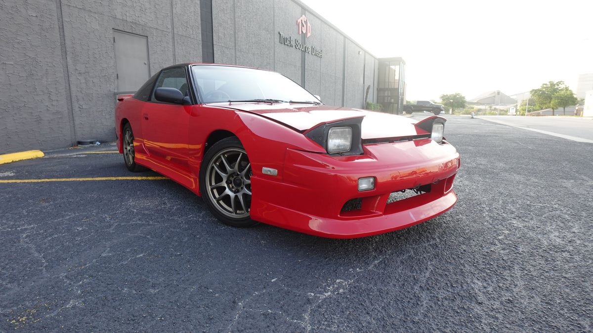 JDM 1991 Nissan 180sx RPS13 Turbo MT (Blacktop) – JDM Drive